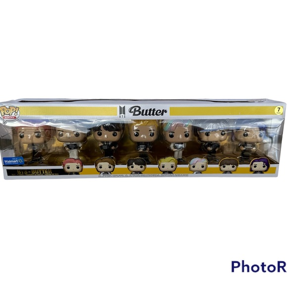 Funko | Toys | Nwt Pop Rocks Bts Butter 7pk Walmart Exclusive | Poshmark
